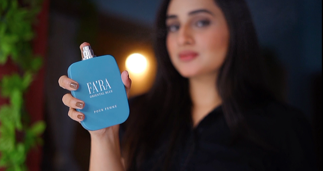 Inaya Khan Scent Of Preference Oriental Blue By FA'RA LONDON faralondo