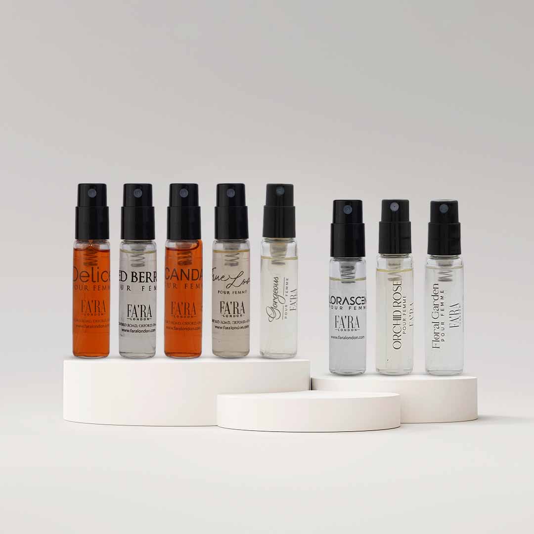 Women Perfume Tester Bundle | FARA London Online Perfume & Fragrance ...
